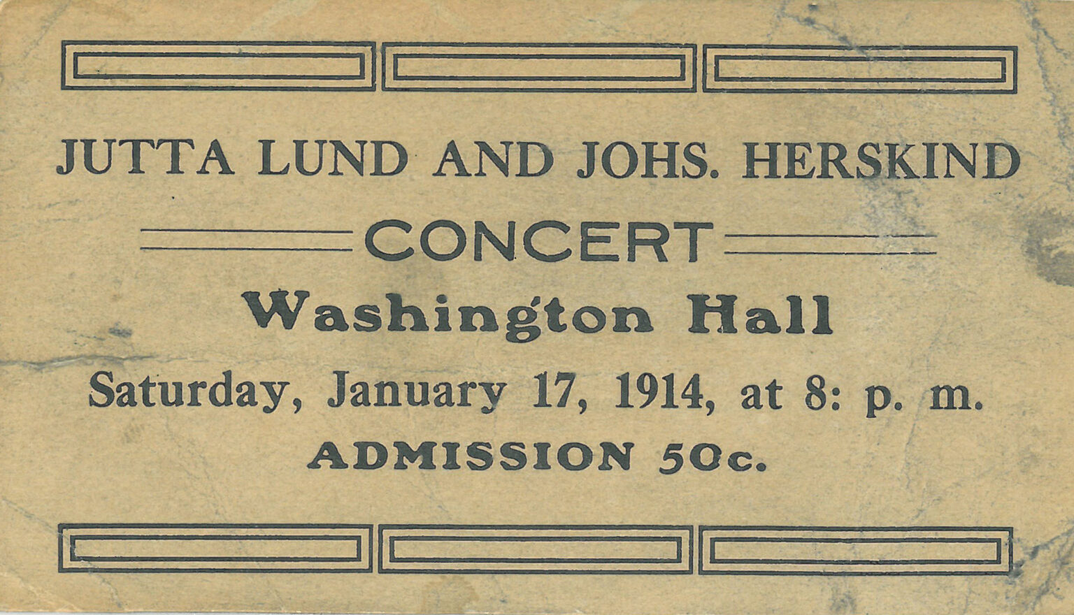 About the Hall - Washington Hall